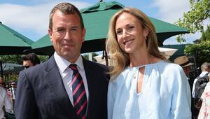 Peter Phillips und seine Verlobte Harriet Sperling beim diesjährigen Wimbledon-Turnier.