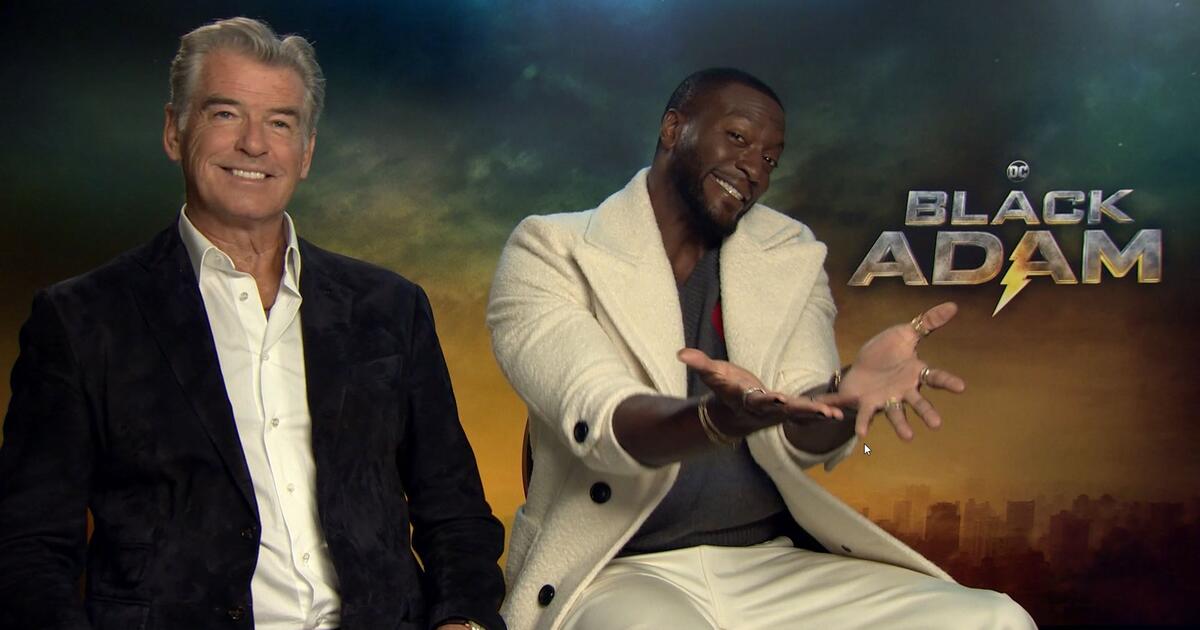 Pierce Brosnan und Aldis Hodge über "Black Adam": Ein echter Game ...