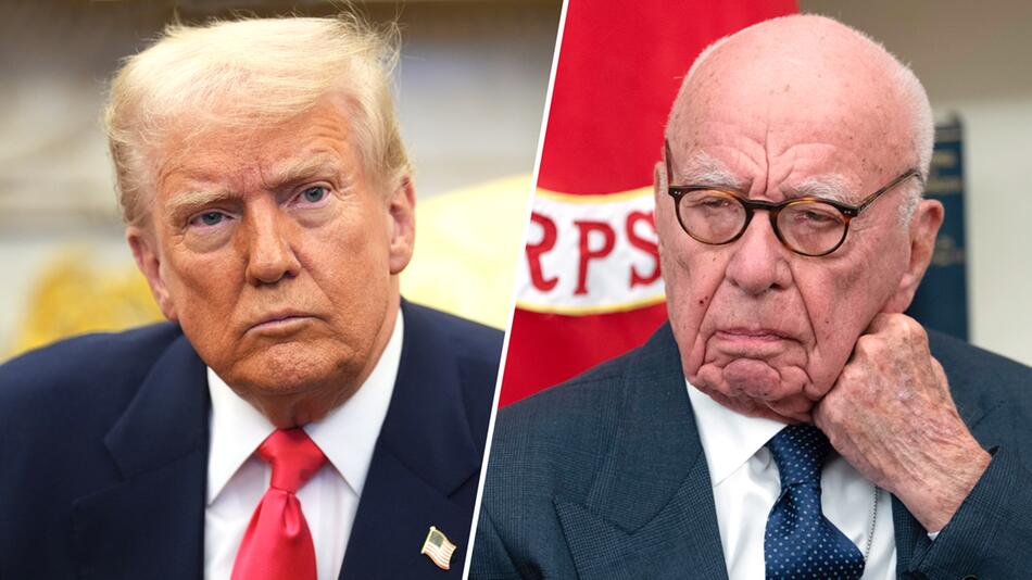 Trump verklagt Murdoch: "Das scheint sehr tief an Trump zu nagen" | GMX
