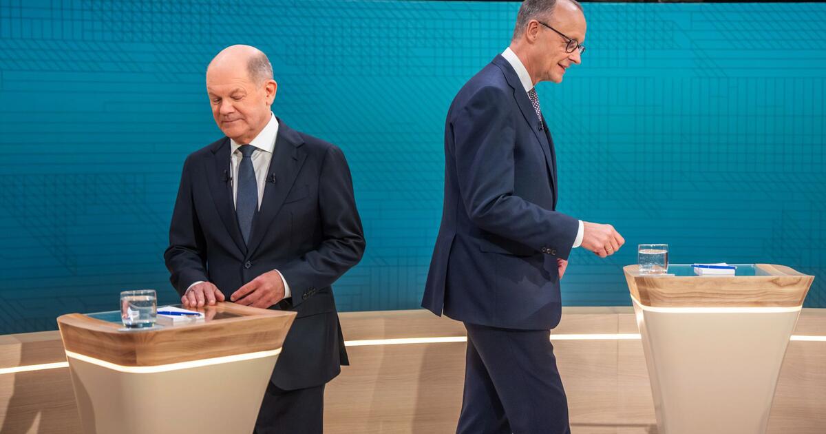TV-Duell: Punktsieg für Scholz gegen Merz – aber keine Trendwende | GMX