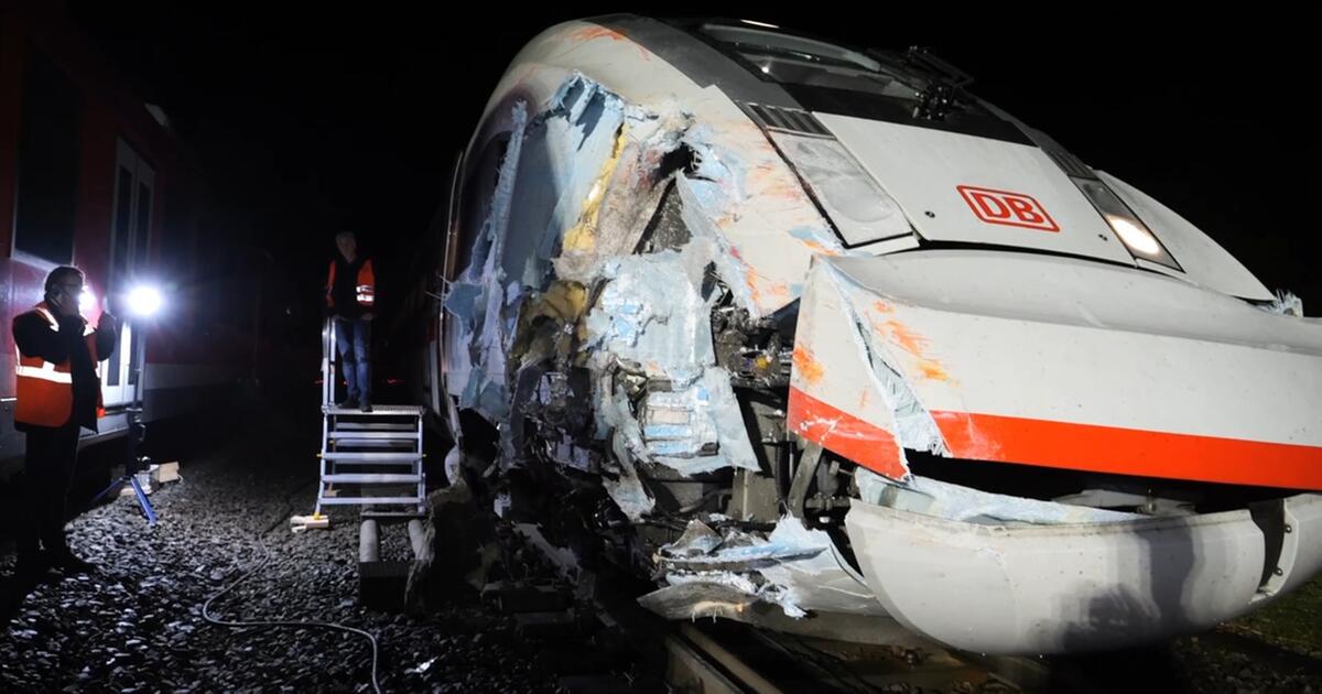 ICE mit 550 Reisenden rammt anderen Zug | GMX