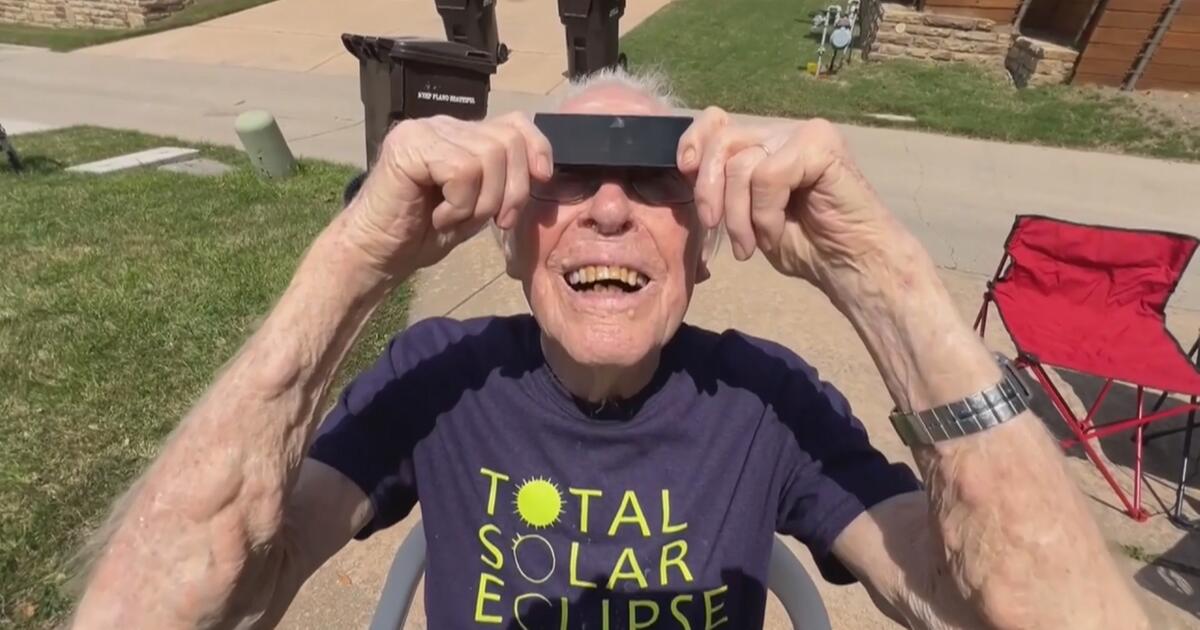 105-jähriger US-Amerikaner erlebt 13. Sonnenfinsternis | GMX