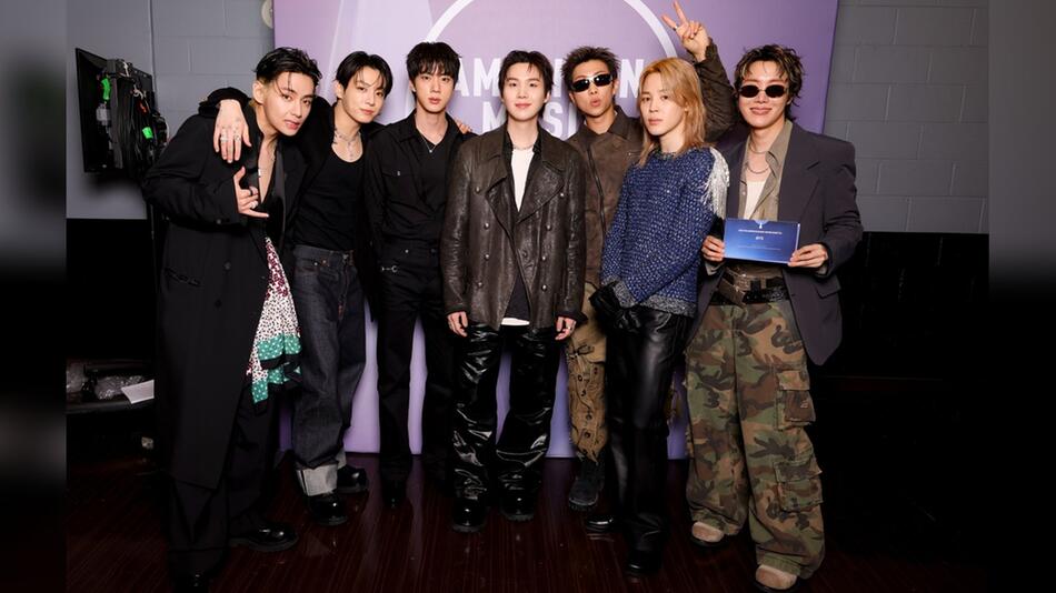Die sieben Gesichter von BTS: Das sind die K-Pop-Ikonen | GMX