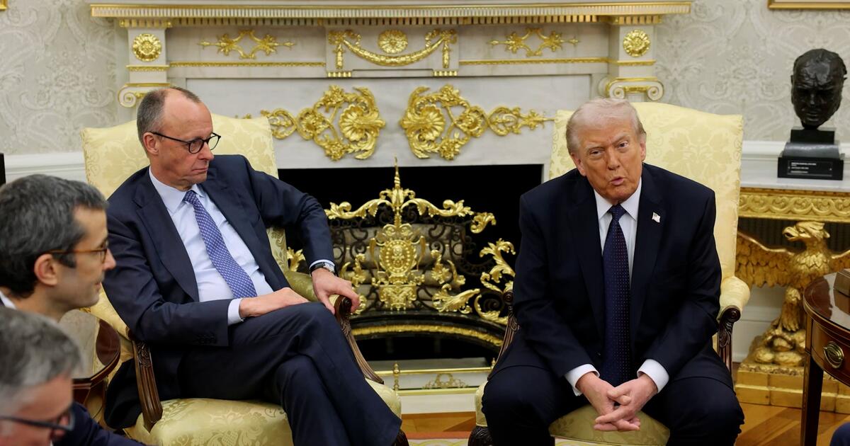 Merz kündigt Trump Geburtstagsgeschenk beim G7-Gipfel an - Video | GMX