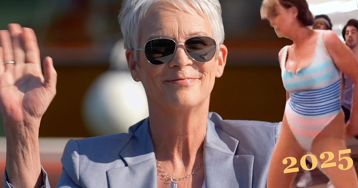 Jamie Lee Curtis holt spektakulär die 80er zurück - Video | GMX