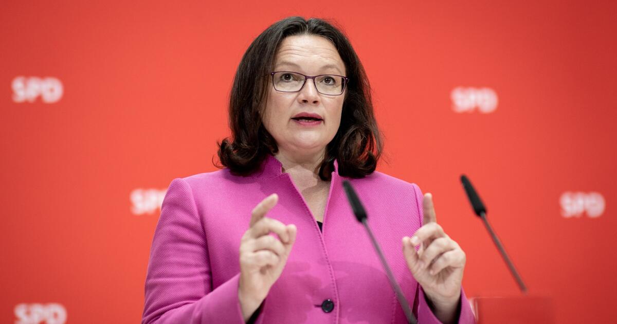 SPD: Andrea Nahles verliert mehr und mehr Rückhalt in der Partei | GMX